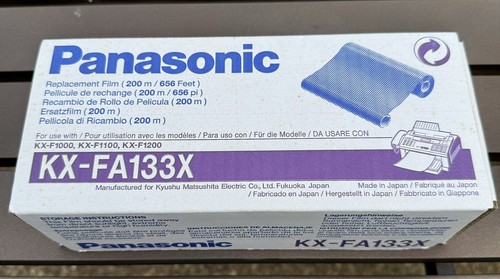 Panasonic KX-FA133X Film 200m 656 Feet for Fax Machine New Sealed. KX ...