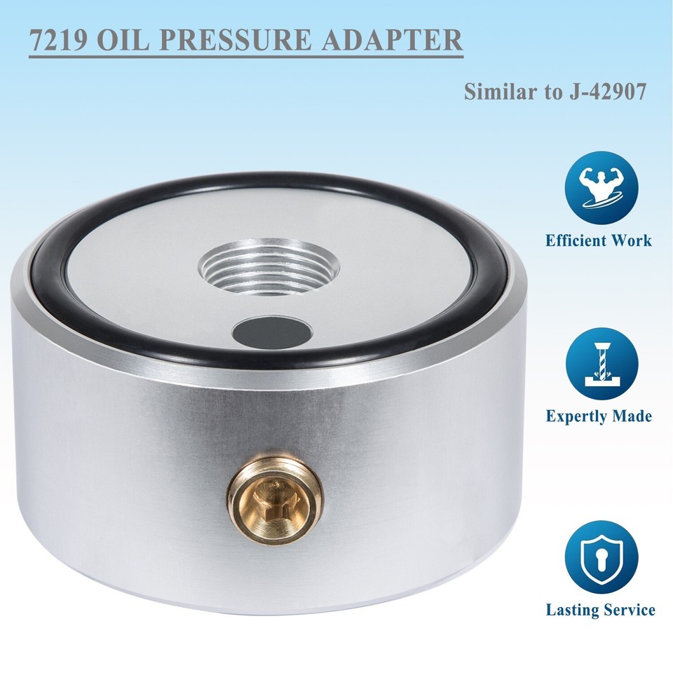 EN-47971 & 7219 Oil Pressure Gauge Adapter for GM 4.8L, 5.3L, 5.7L, 6 ...