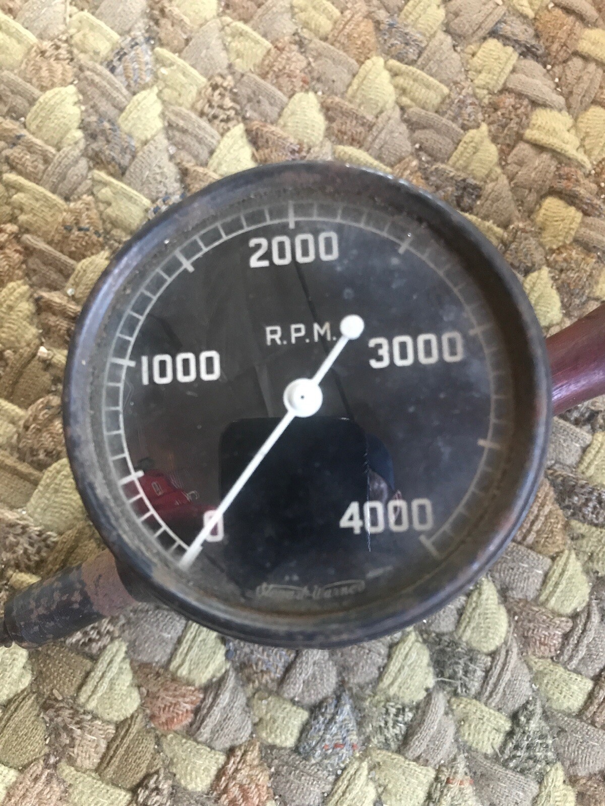 Sw Stewart Warner Hand Held Rpm Gauge Lathe ? | eBay