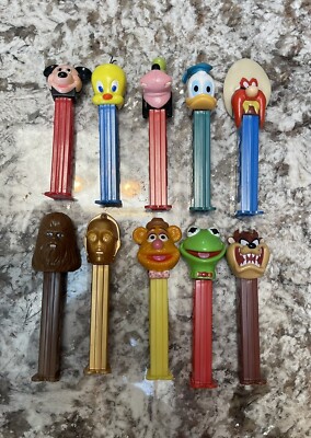 Vintage Pez Dispensers Lot of 10 | eBay