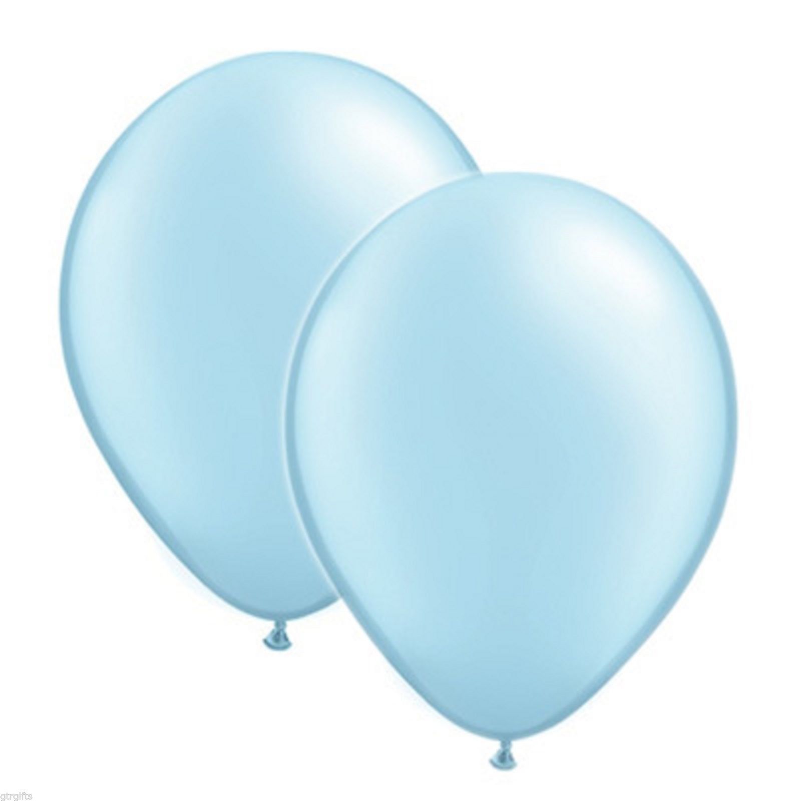 12" Baby Blue Balloons/Balloon (10 Pack) Perfect for Baby Showers ...