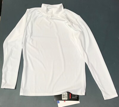 New McDavid Longsleeve Compression Shirt, Model 794, Adult, White | eBay