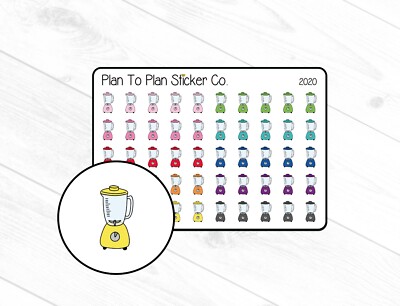 2020~~Blender Planner Stickers. | eBay
