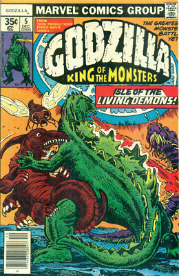 Godzilla #5 By Moench Sutton Dr Demonicus King Of The Monsters Marvel ...