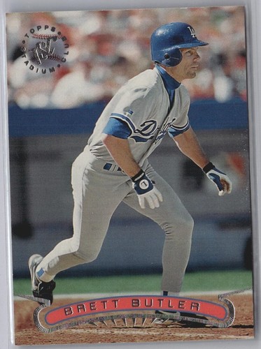 1996 Stadium Club Baseball Card #126 Brett Butler | eBay