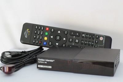 Golden Interstar Alpha X 4k UHD Multistream Sat Receiver DVB-S2 | eBay