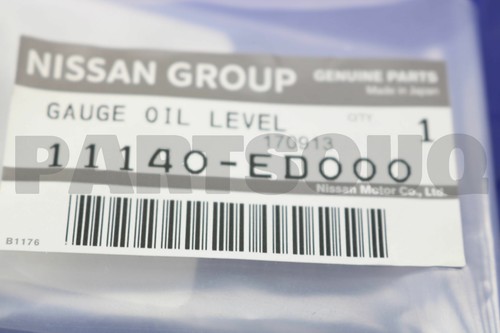 11140ED000 Genuine Nissan GAUGE-OIL LEVEL 11140-ED000 | eBay