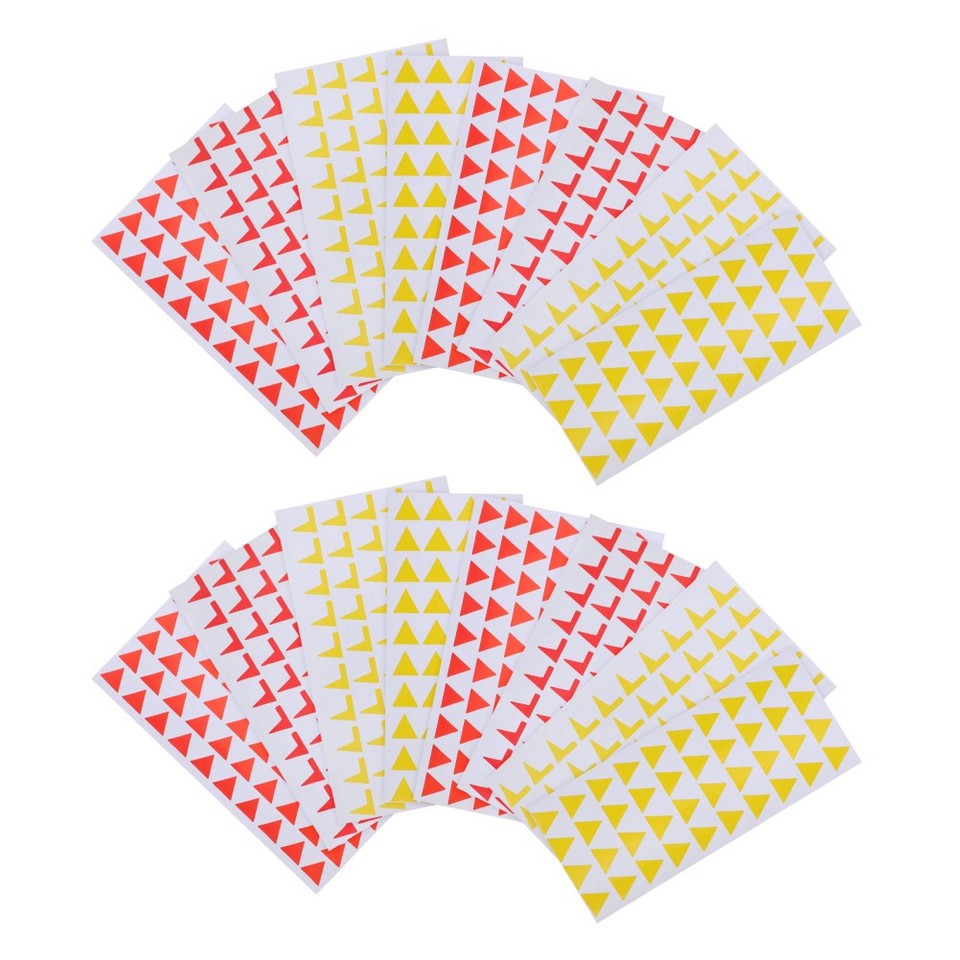 2000pcs Red Flag Map Stickers | Location Marking Stickers for Travel ...