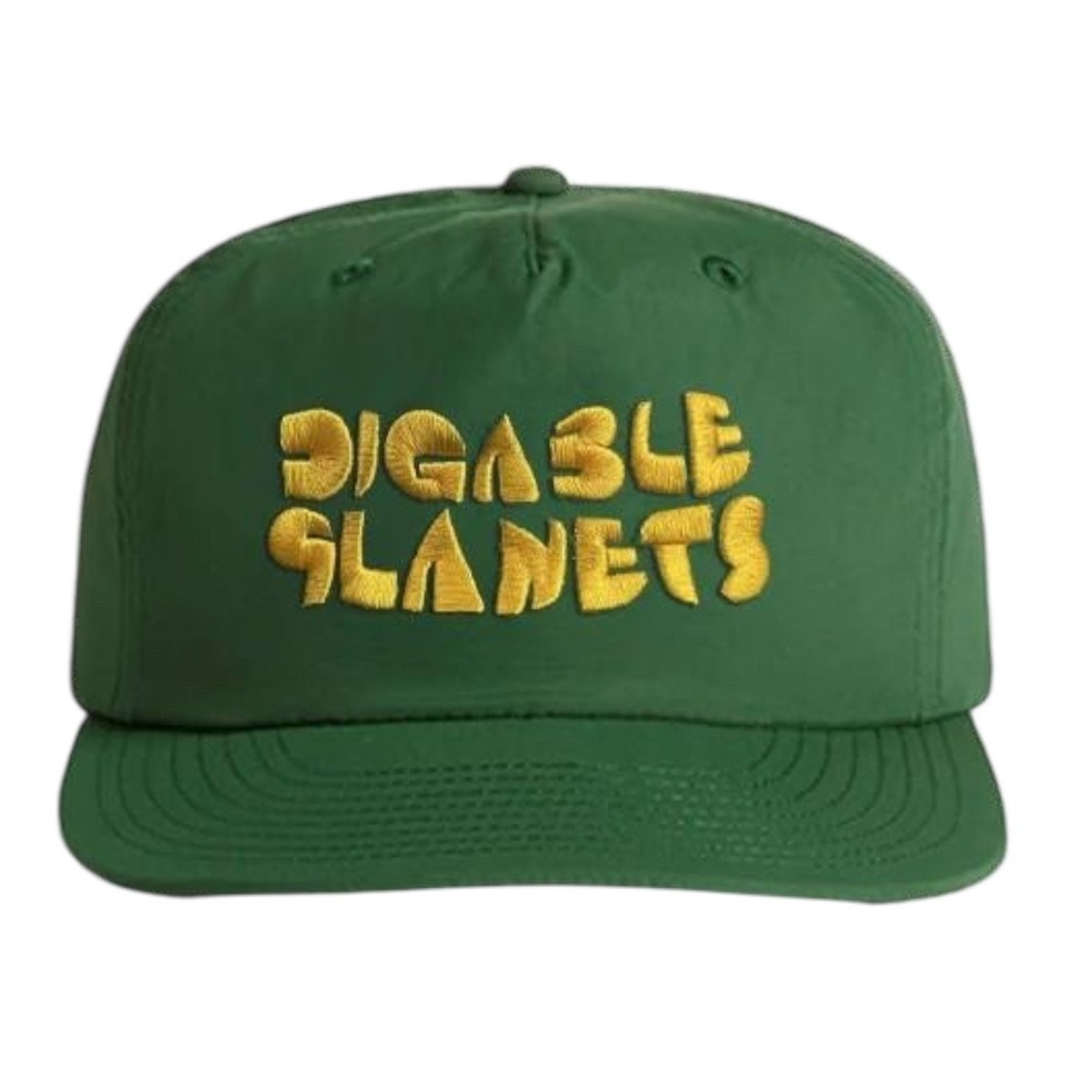 Digable Planets Gold Logo Surf Cap Hat Snapback AS Colour Nylon Hip Hop Green | eBay