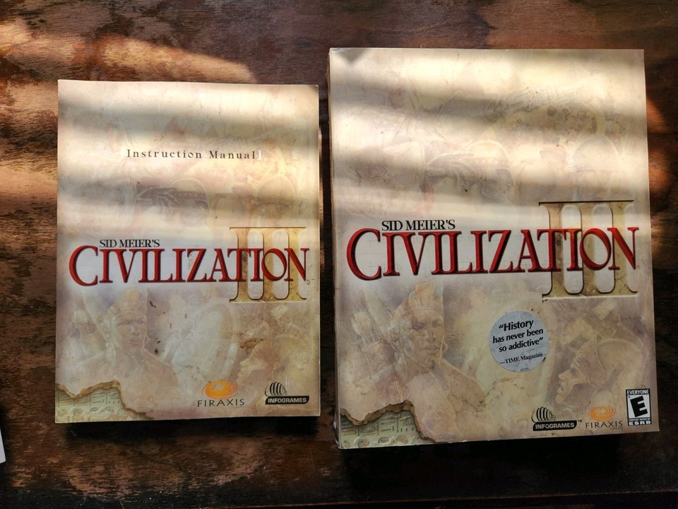 Sid Meier's Civilization III (PC, 2003) Includes Game Box Game CD And ...