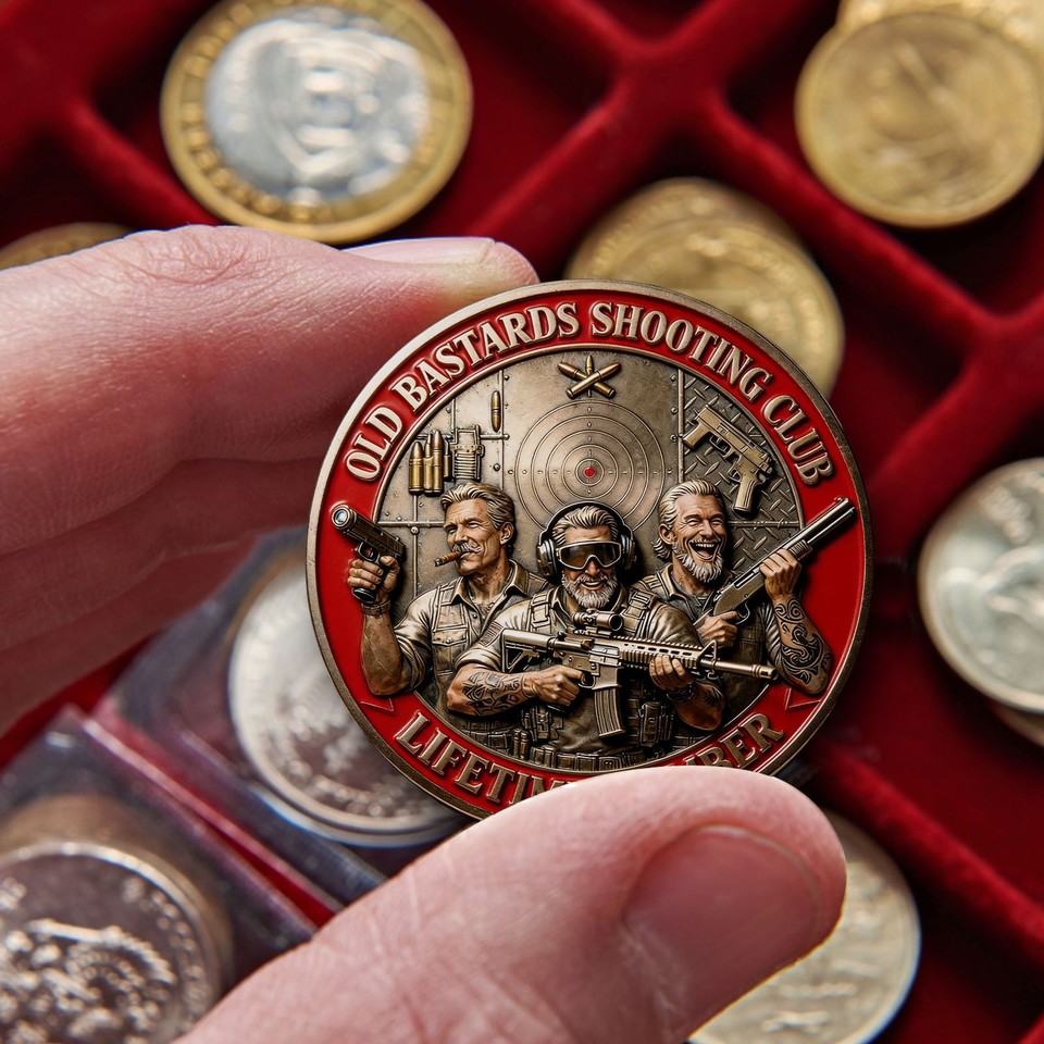 Old Bastards Shooting Club Commemorative Coin | eBay
