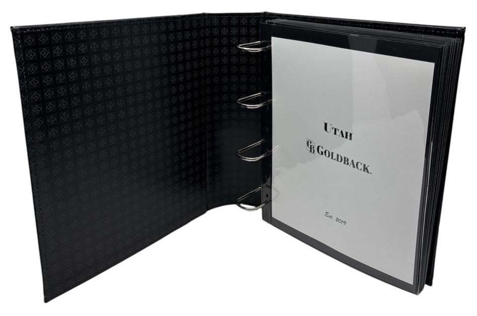 Large Goldback Black Currency Album (For Graded Collections) | eBay