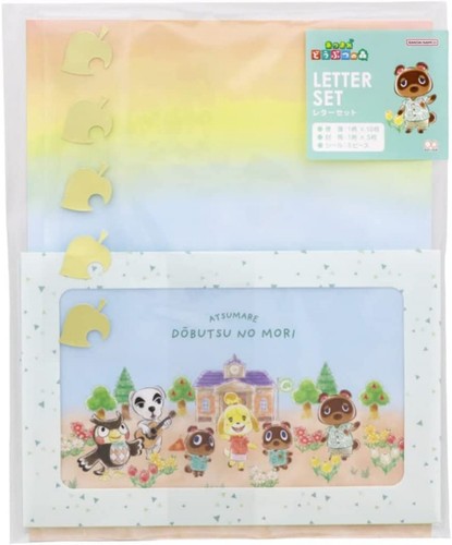 NEW Animal Crossing Letter set Green color / Nintendo official Store JP ...