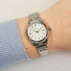 Seiko SUR633P1 Conceptual Regular White Dial Analog Quartz Ladies ...