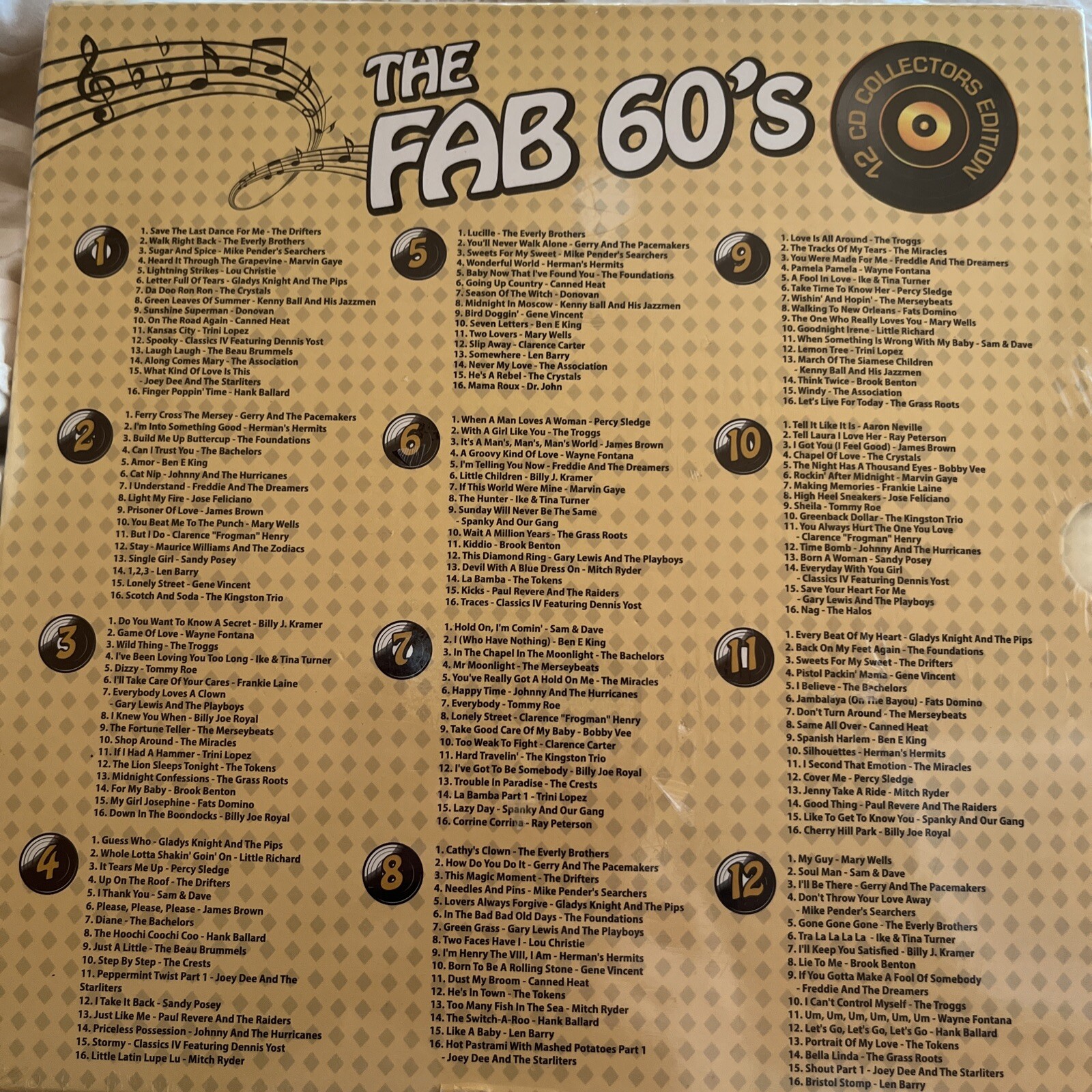 The Fab 60s 12 CD Collectors Edition BRAND NEW FACTORY SEALED | eBay