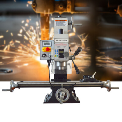 R8 Spindle Precision Mill/Drill Bench Top Mill and Drilling Machine ...