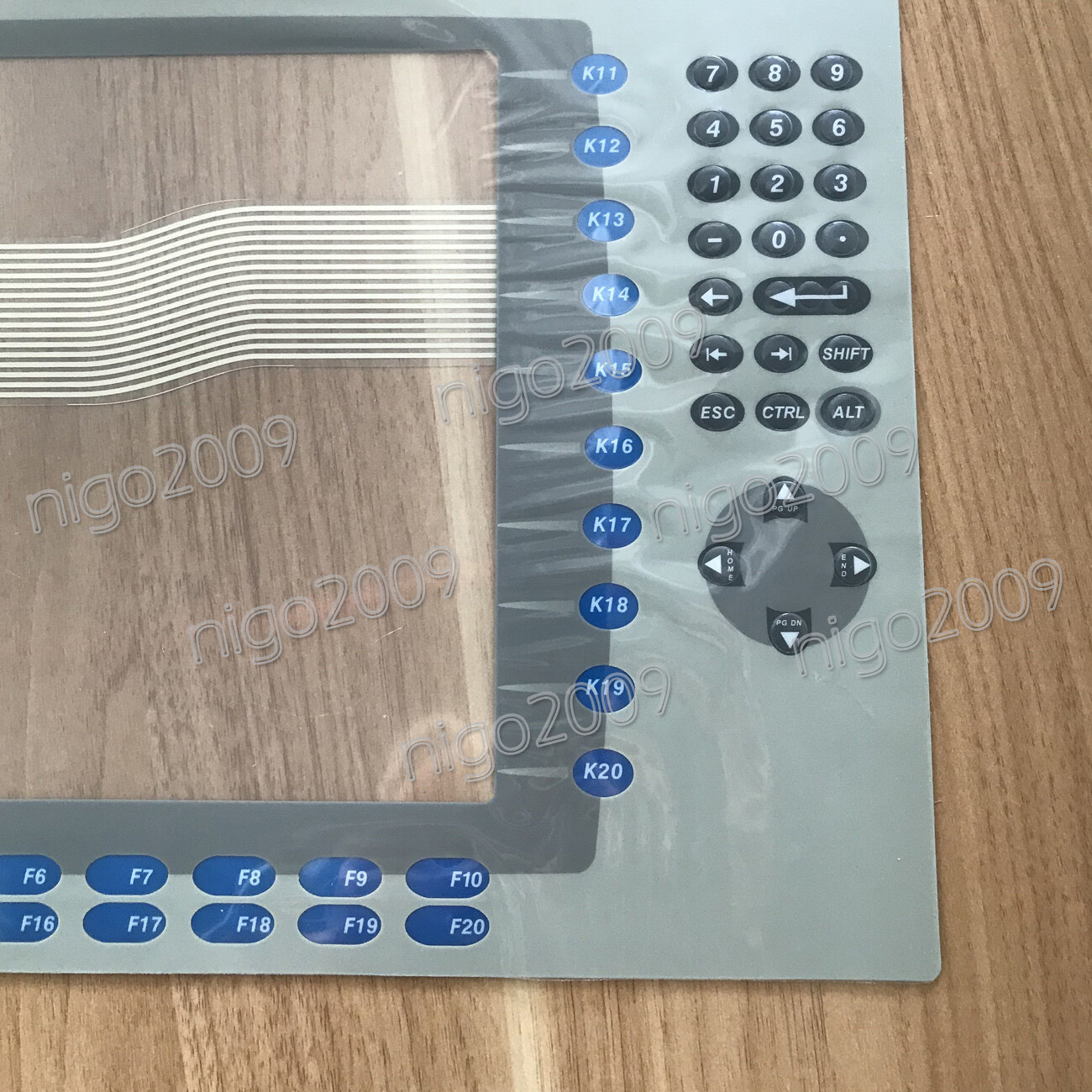Membrane Keypad Replacement Fit for PanelView Plus 1250 2711P-B12C4D2 ...