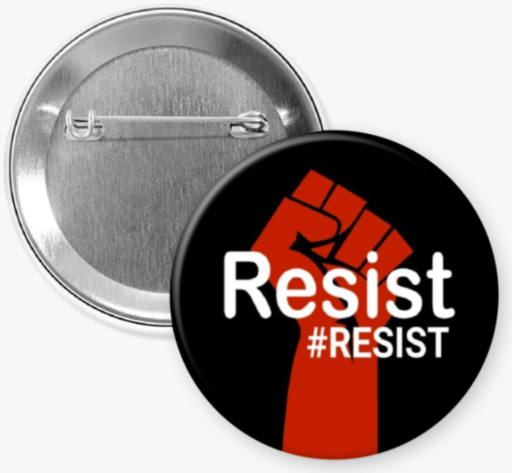 Resist Anti Trump Buttons - Set of 6 that measure 2.25" | eBay