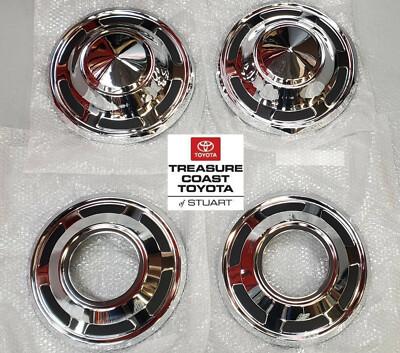 NEW OEM TOYOTA LAND CRUISER & FJ40 69-84 FACTORY HUB CAPS WHEEL COVERS ...