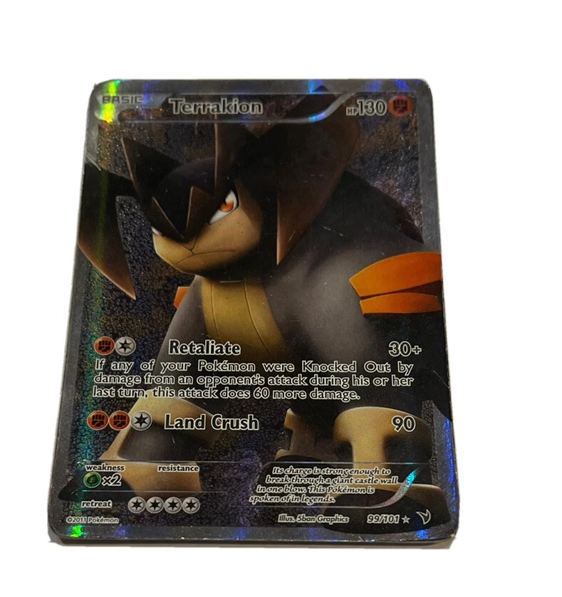 Terrakion Pokemon Card Ex