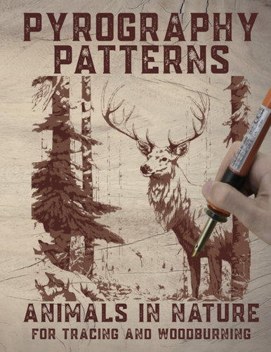Pyrography Patterns: Animals in Nature for Tracing & Woodburning Paperback | eBay