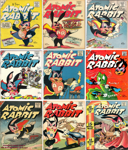 1955 - 1958 Atomic Rabbit Comic Book Package - 11 eBooks on CD | eBay