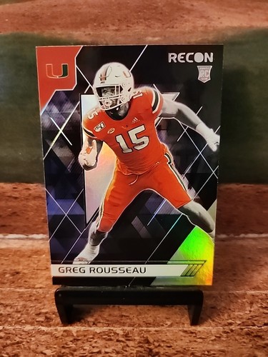 Greg Rousseau RC 2021 Chronicles Draft Picks Recon Refractor Rookie ...