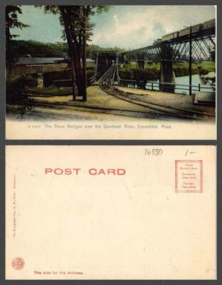 MASSACHUSETTS Greenfield VINTAGE POSTCARD | eBay