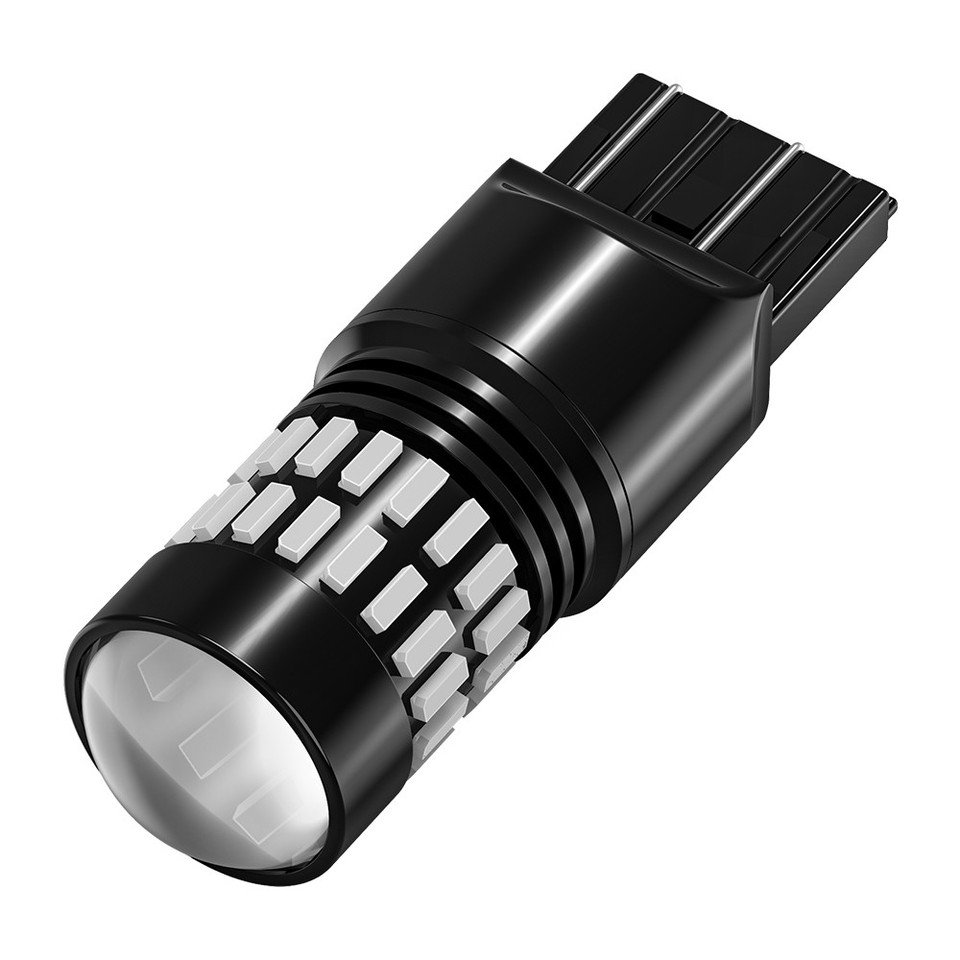 AUXITO 7440 48SMD Red 7443 LED Flash Strobe Brake Tail Stop Parking ...