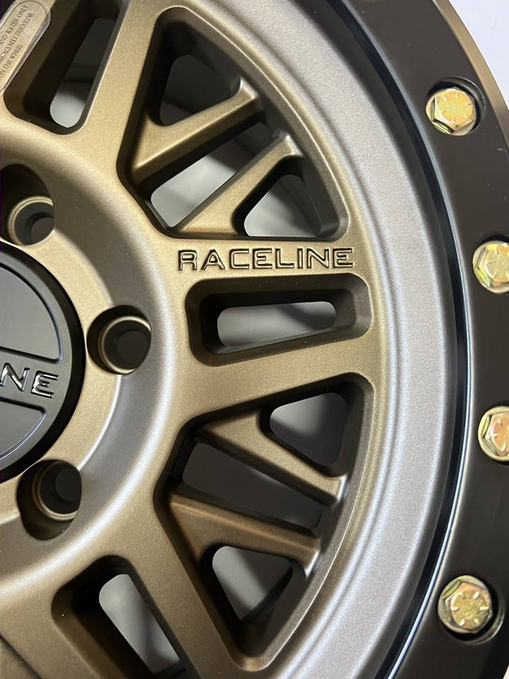 Raceline Ryno Wheel 951BZ 16x8 0951BZ-68060-00 Bronze Finish 6 Lug READ ...