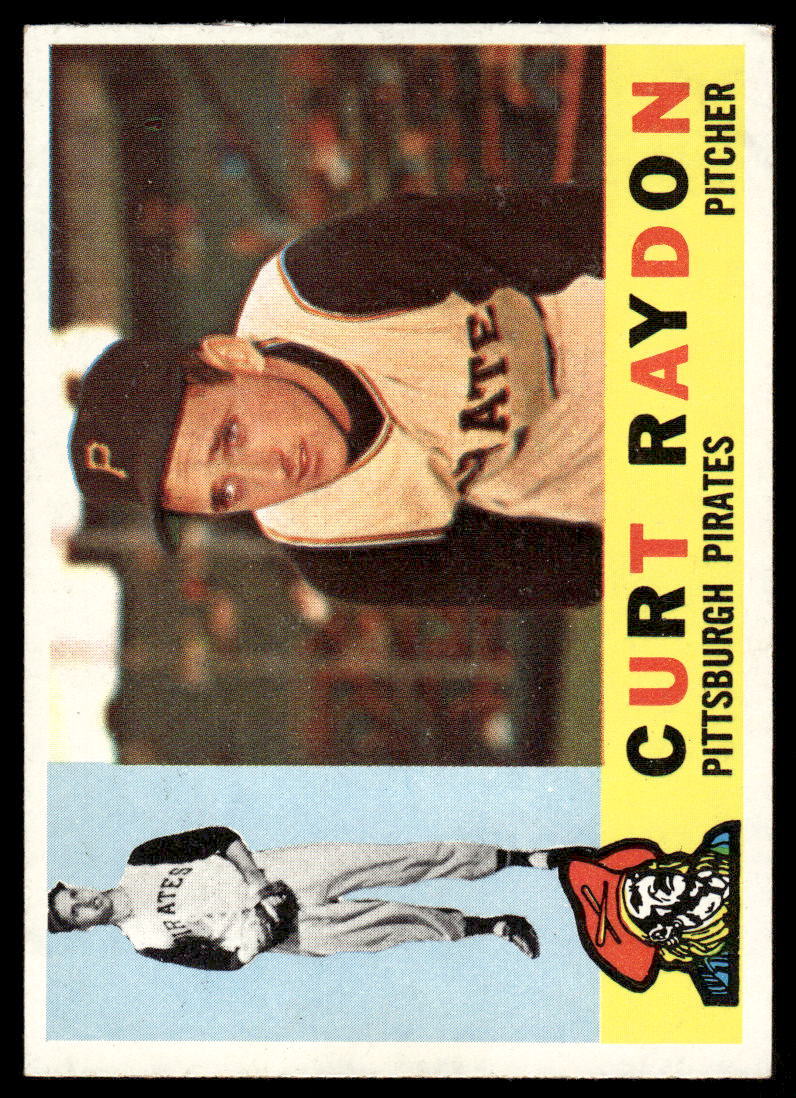 1960 TOPPS CURT RAYDON 49 EXMT BASEBALL PITTSBURGH PIRATES | eBay