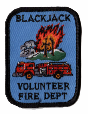 Blackjack Oklahoma Volunteer Fire Dept Patch | eBay