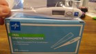 Medline 30-seconds Digital Oral Thermometer Stick, Reusable, Accurate ...