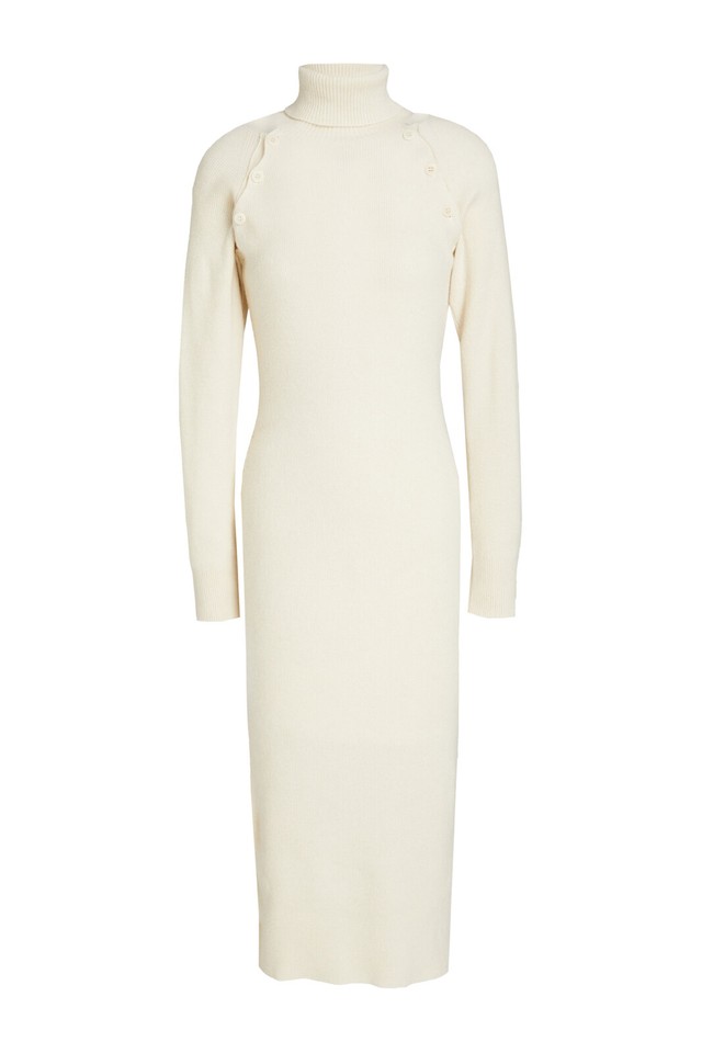 RRP€340 ENVELOPE 1976 Berg Cashmere & Wool Jumper Dress EU38 US6 UK10 M ...