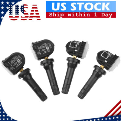 Set (4) Tire Pressure Monitoring Sensor TPMS 13540601 13598771 13598772 ...