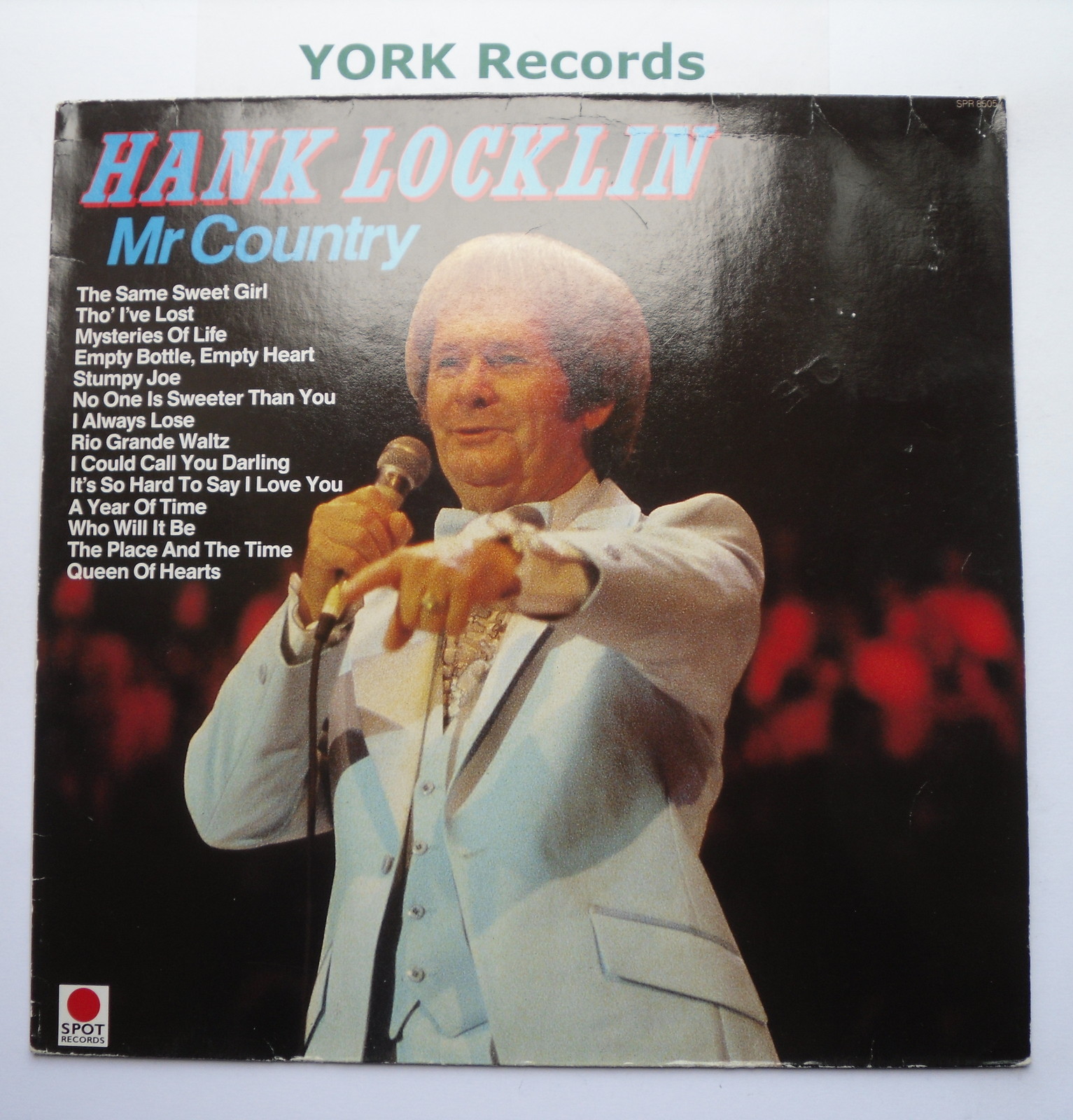 HANK LOCKLIN - Mr Country - Excellent Condition LP Record Spot SPR 8505 ...