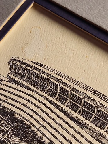 Nevin Robinson Studio Signed Art Print Of Three Rivers Stadium "For ...
