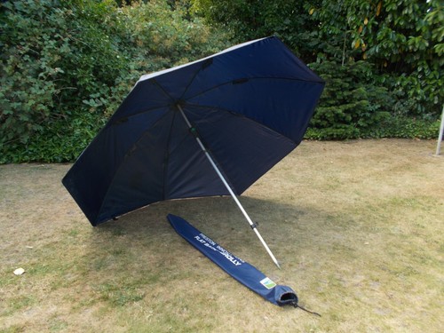 Preston Flat Back fishing brolly umbrella FISHING SET UP | eBay UK