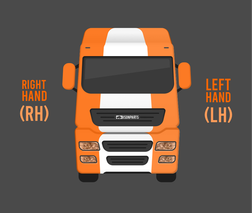 *FITS FORD TRANSIT TIPPER LUTON PICKUP REAR BACK LIGHT LENS 4936 (428 ...