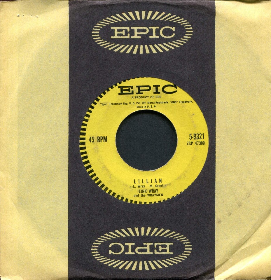 Link Wray And His Ray Men - Comanche on Epic Rockabilly 45 | eBay