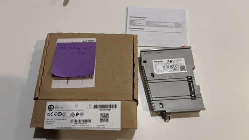 Allen Bradley 5069-IY4 CompactLogix 5000 PLC Analog Input Module 1 ...