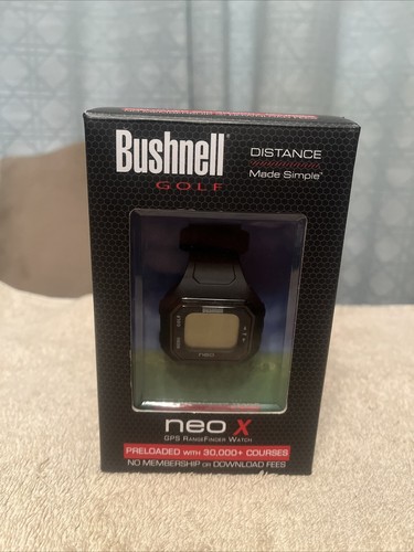 Bushnell Neo X - GPS Golf Watch - New Open Box! NO CHARGER UNTESTED ...