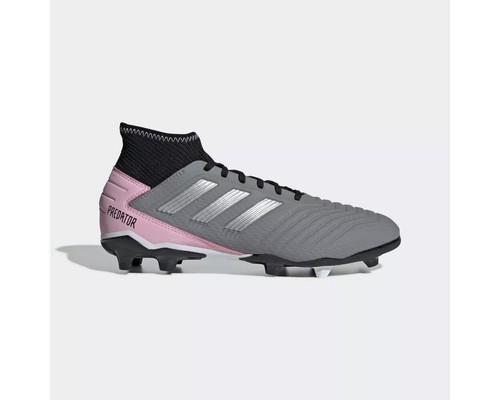 Adidas Predator 19.3 W FG Soccer Cleats - Grey/Pink/Silver - F97528 ...