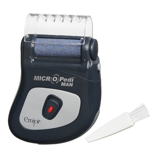 Emjoi Micro-Pedi Man Rough/Hard Skin Pedicure FLEX+ Mineral Roller ...
