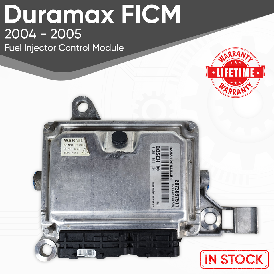 04-05 Chevy Silverado Gmc Sierra Duramax 6.6 Ficm Lly 8973037513 ...