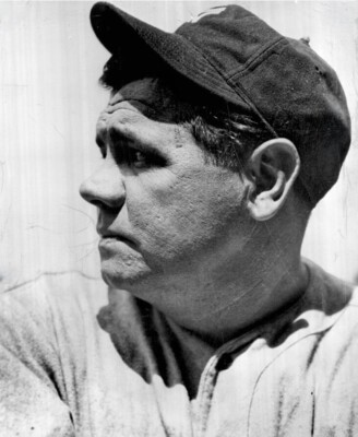 HALL OF FAME LEGEND BABE RUTH PORTRAIT OF GREATNESS YANKEES 8x10 PHOTO ...