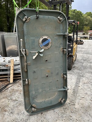 US Navy Ship Hatch Scuttle Door, Aluminum, Can ship, 77”x 36” Bunker ...