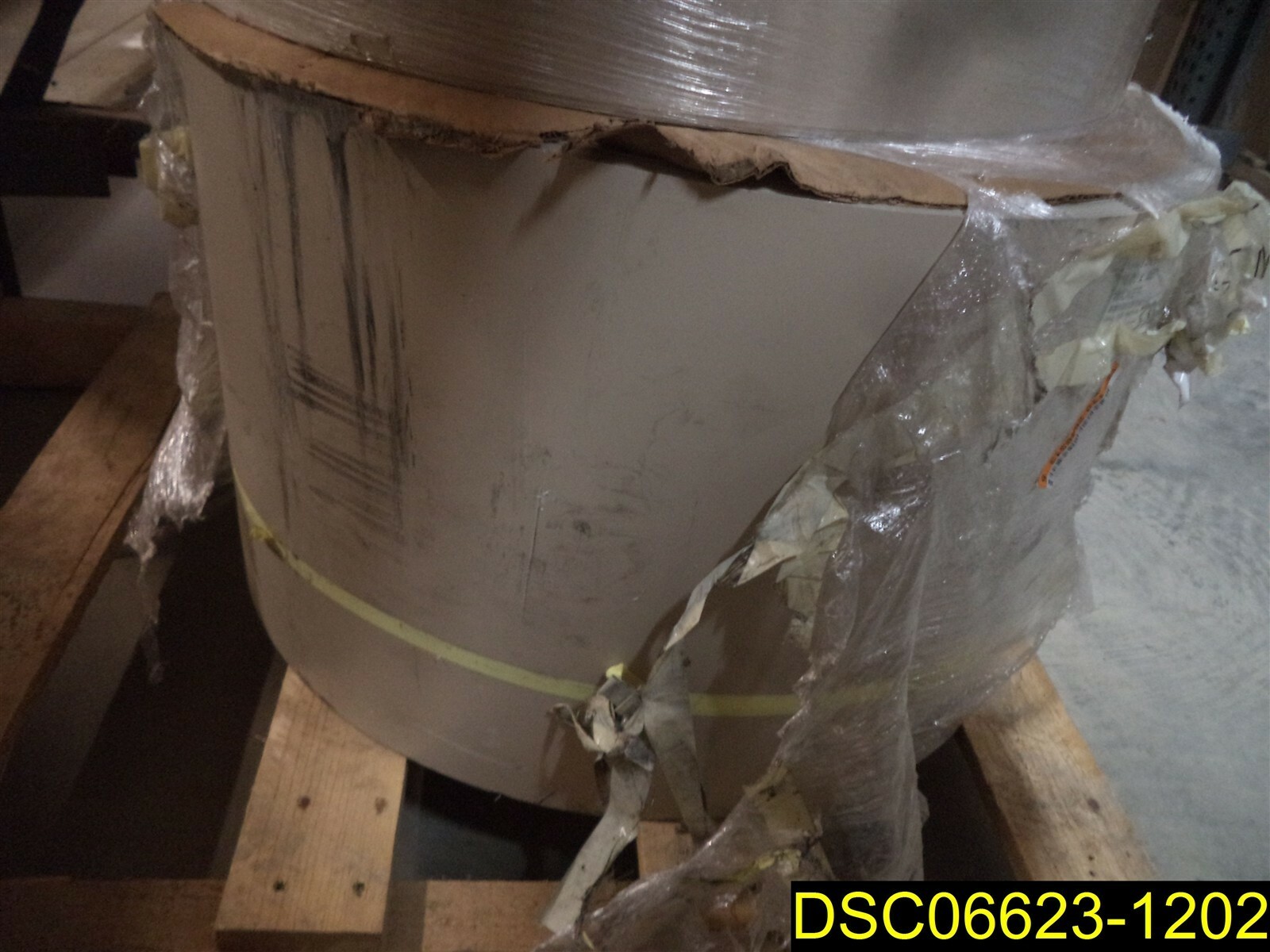 Slight edge Damage: 2 Rolls (700 lb tot) Wicker .027" x 15" Aluminum ...