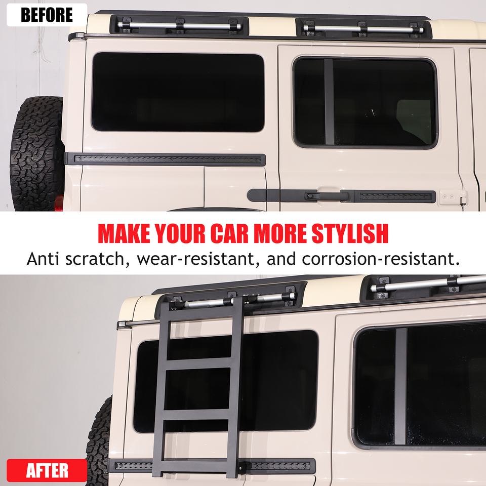 Left + Right Rear Tailgate Ladder Side Climb For Ineos Grenadier 2022 ...