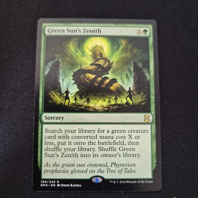 Green Sun's Zenith - English - MTG Eternal Masters #169 - NM | eBay ...